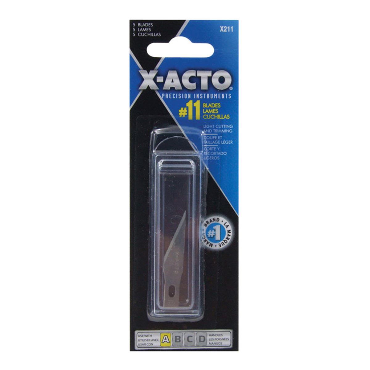 UPC 026000112116 - X-ACTO Replacement Blades No. 11 Carbon Steel Blade ...