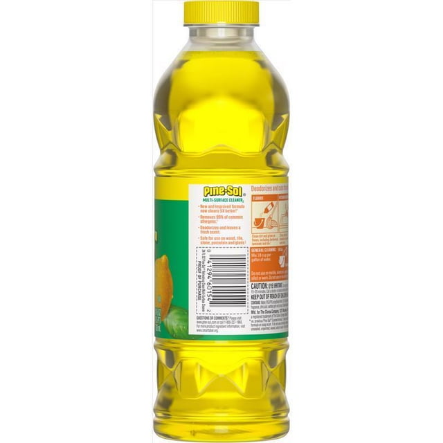 UPC 041294601481 - Pine-Sol Lemon Scent Concentrated All Purpose ...