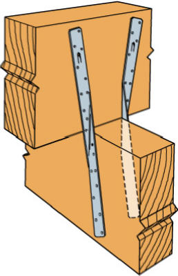 UPC 044315836107 - Simpson Strong Tie TS18-WEST TS18 Twist Strap ...