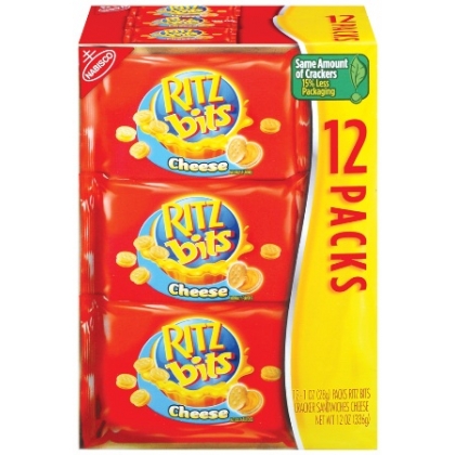 UPC 044000020255 - Nabisco Ritz Bits Cheese Cracker Sandwiches 1 oz ...