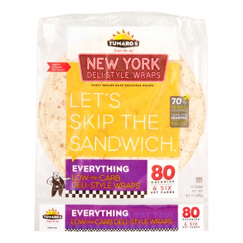 UPC 849455100015 - 123588 Newyork Deli-Style Wraps, Everything ...