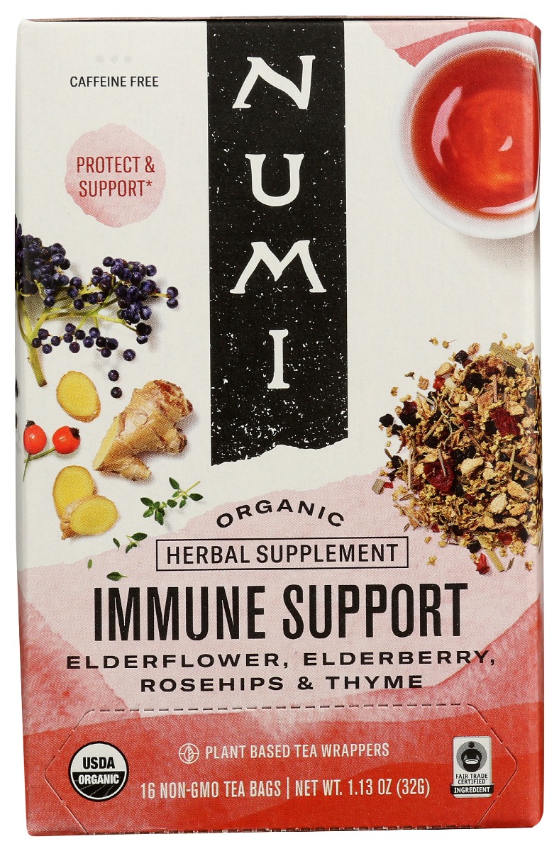 UPC 680692106152 - Numi Teas: Organic Immune Support Tea 16 Bg ...