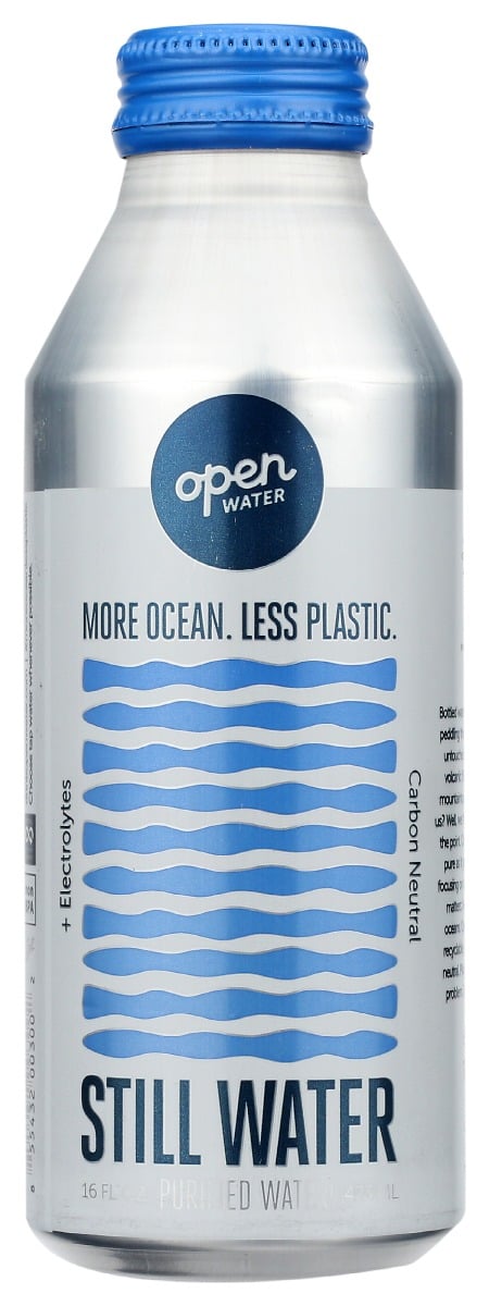 UPC 855432003002 - Open Water Still Canned Water with Electrolytes 16 ...