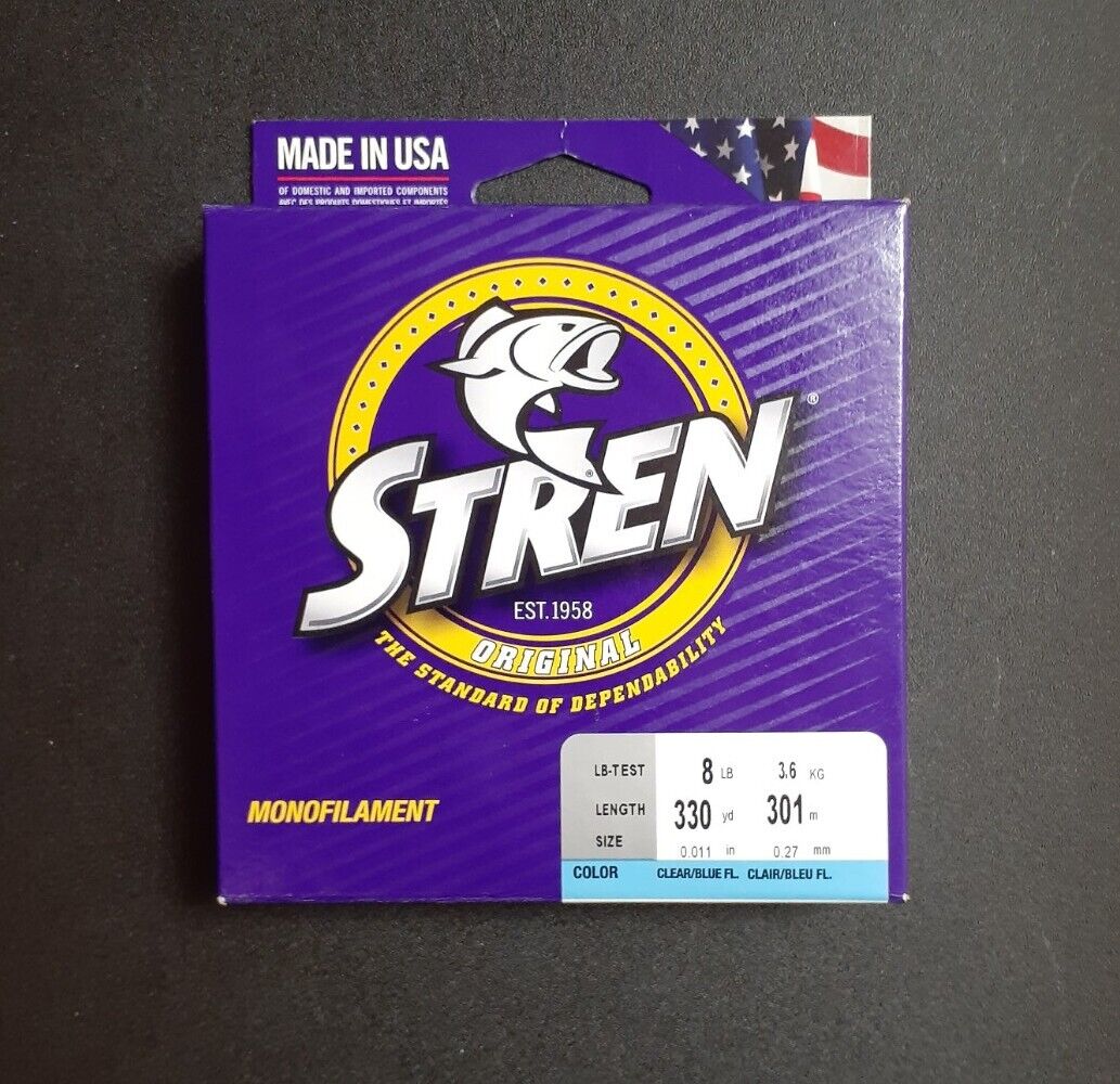 UPC 042083383755 - Stren Original Clear/Blue Fluorescent 8lb 3.6kg ...