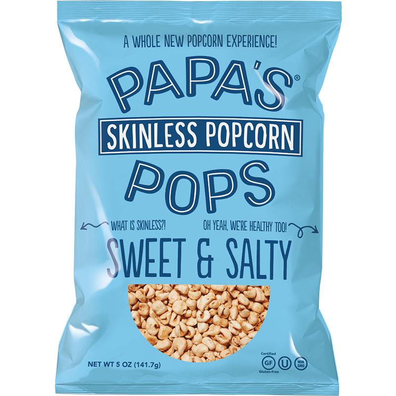 UPC 850003917023 - Papa's Pops Skinless Popcorn Sweet & Salty - 5oz ...
