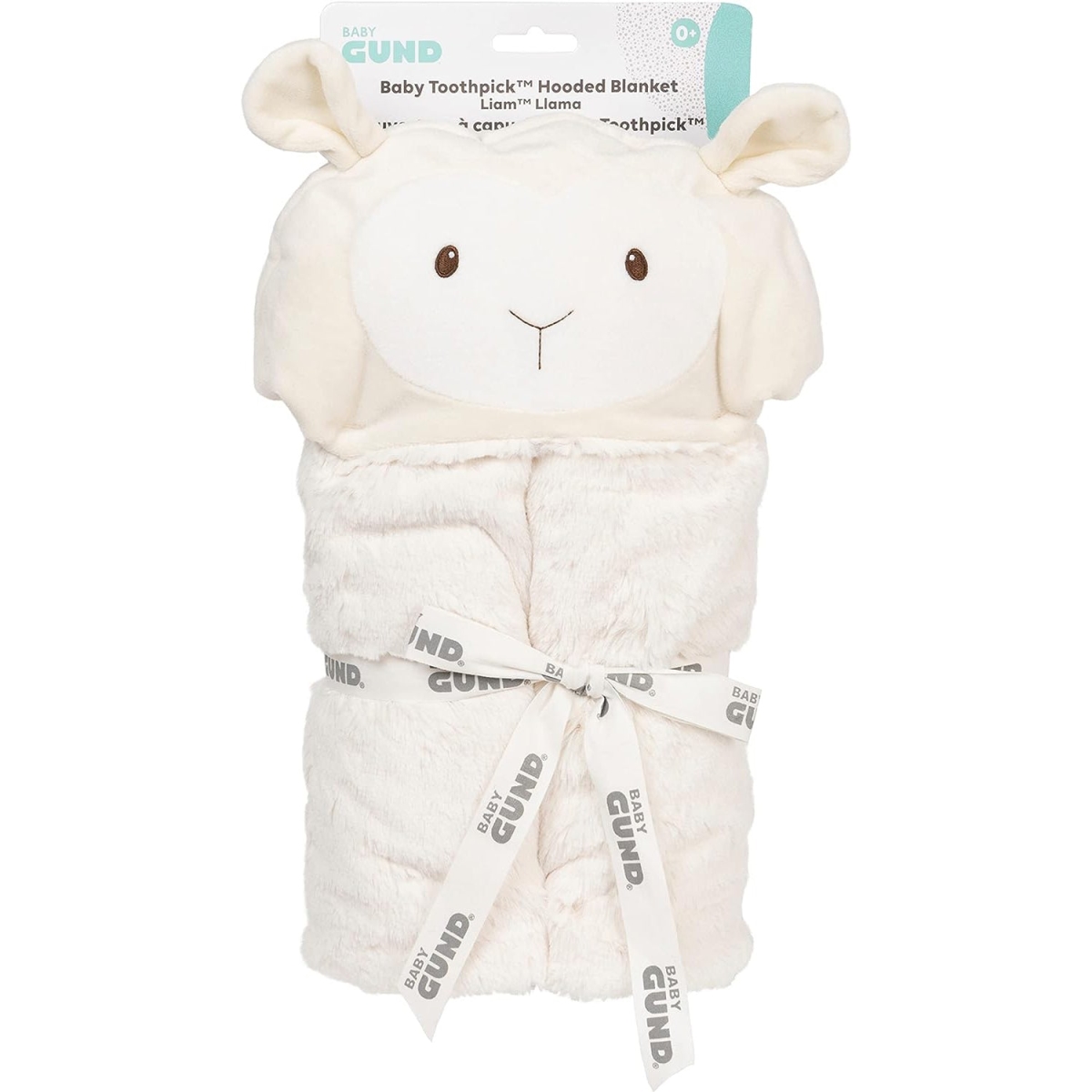 UPC 778988317082 - Baby GUND Baby Toothpick Llama Hooded Blanket Plush ...