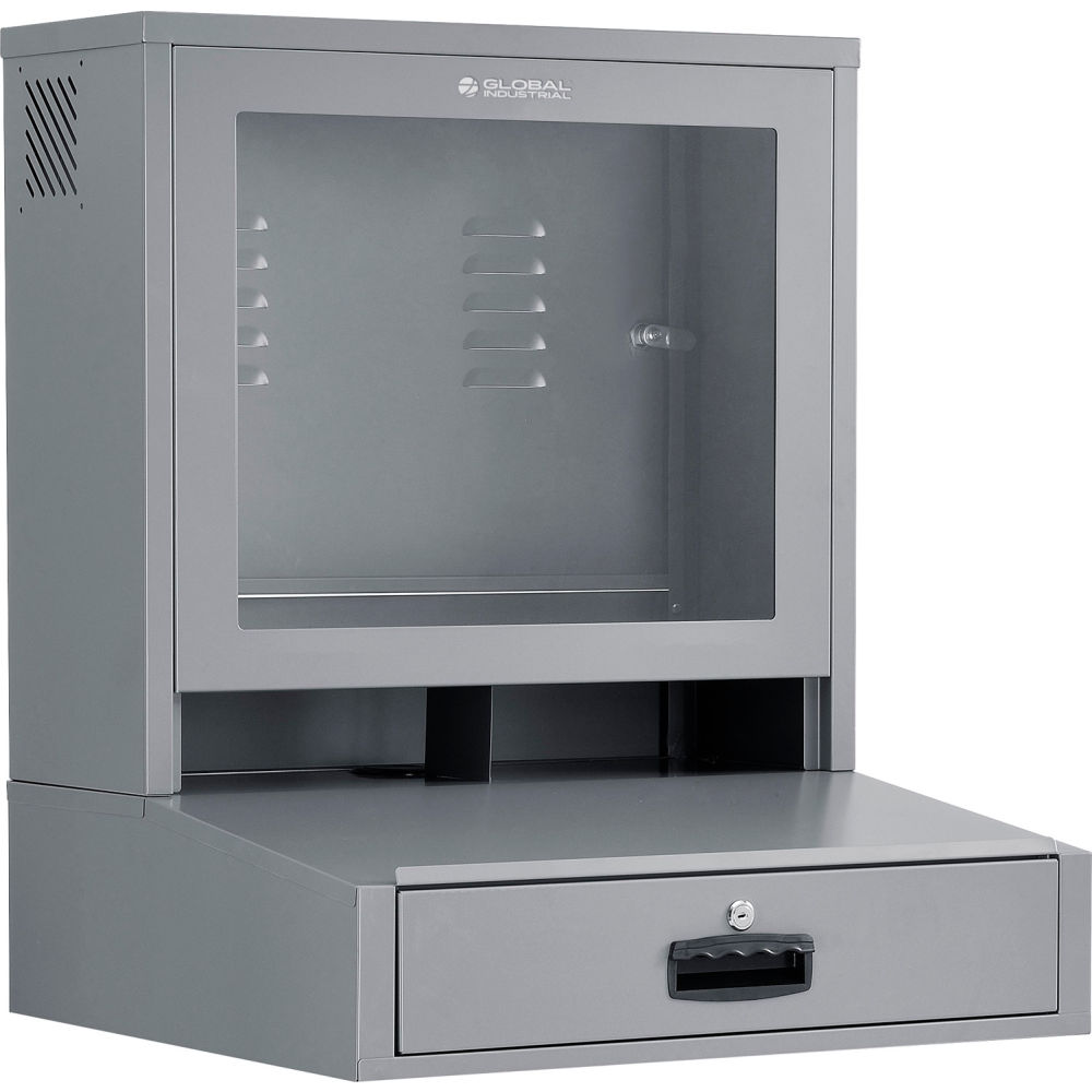 UPC 707022462877 - Global Industrial Countertop LCD Computer Cabinet ...