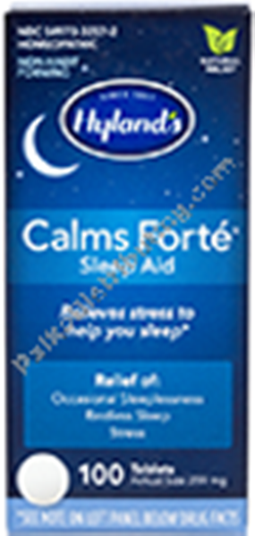 UPC 354973325777 - Hyland s Calms Forte Sleep Aid 100 Tabs | upcitemdb.com