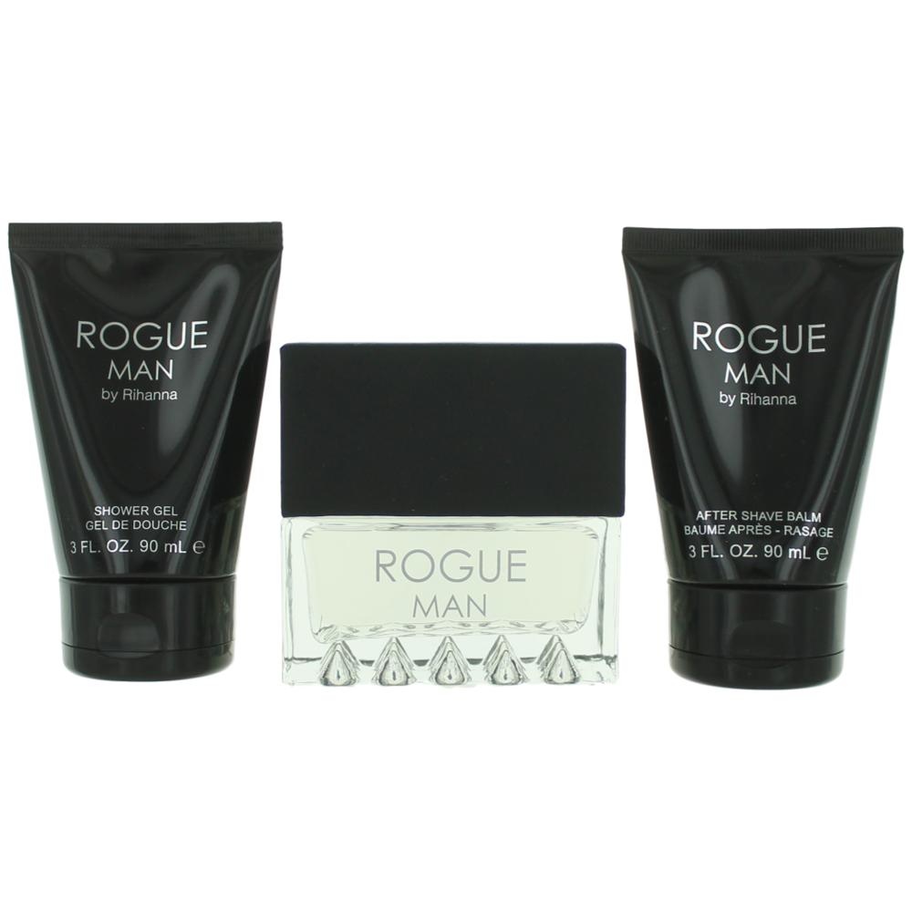 UPC 608940559086 - Rogue by Rihanna, 3 Piece Gift Set for Men ...