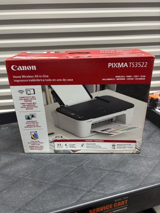 UPC 013803339260 - Canon PIXMA TS3522 All-in-One Wireless InkJet ...
