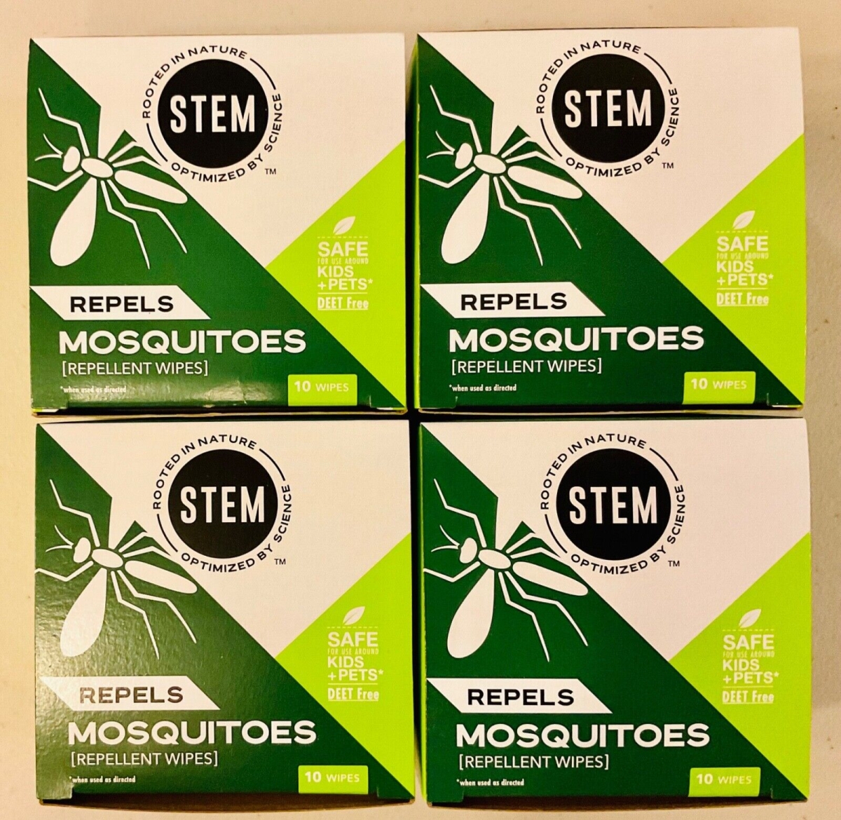 UPC 046500032868 - STEM Insect Repellent Wipes - 10ct | upcitemdb.com