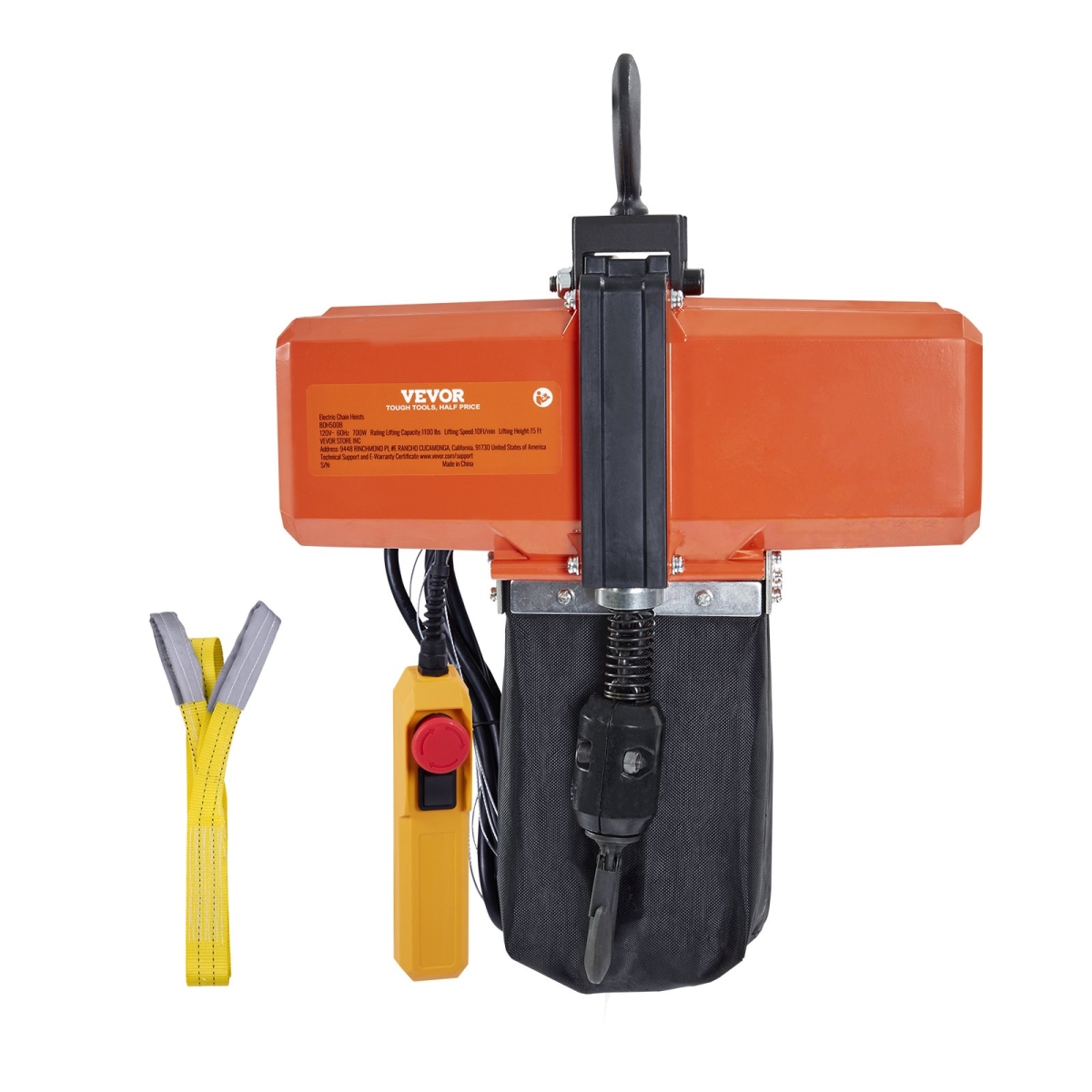 UPC 840349921143 - Vevor 1100 lbs Electric Chain Hoist | upcitemdb.com