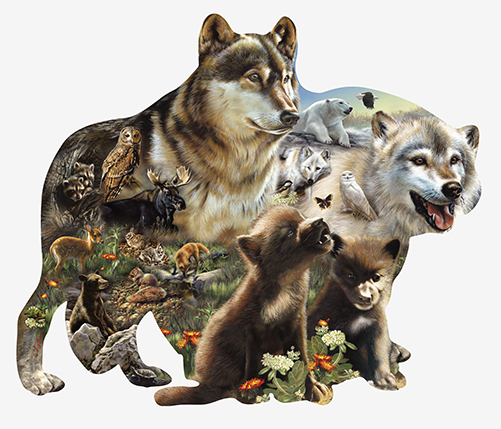 UPC 792436162390 - SignMission P-1414 Wolf Pack 14 in. Novelty Sign ...
